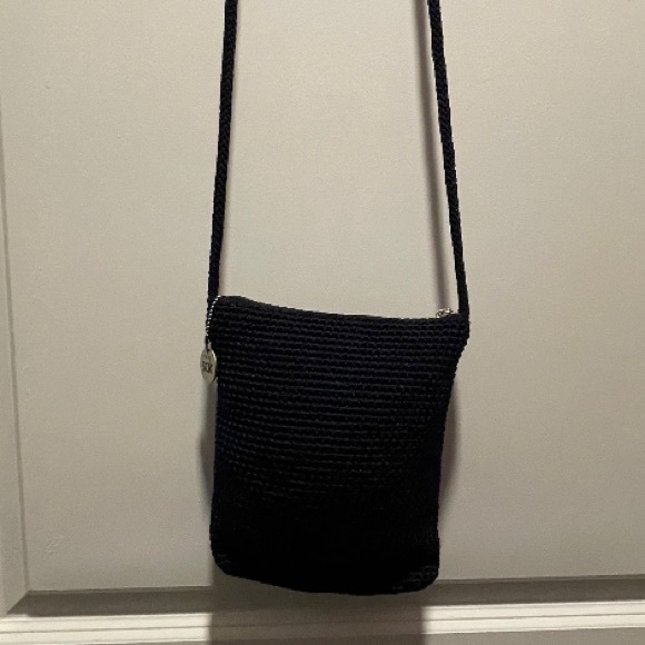 The Sak | Bags | Sak Navy Blue Crochet Mini Shoulder Bag | Poshmark